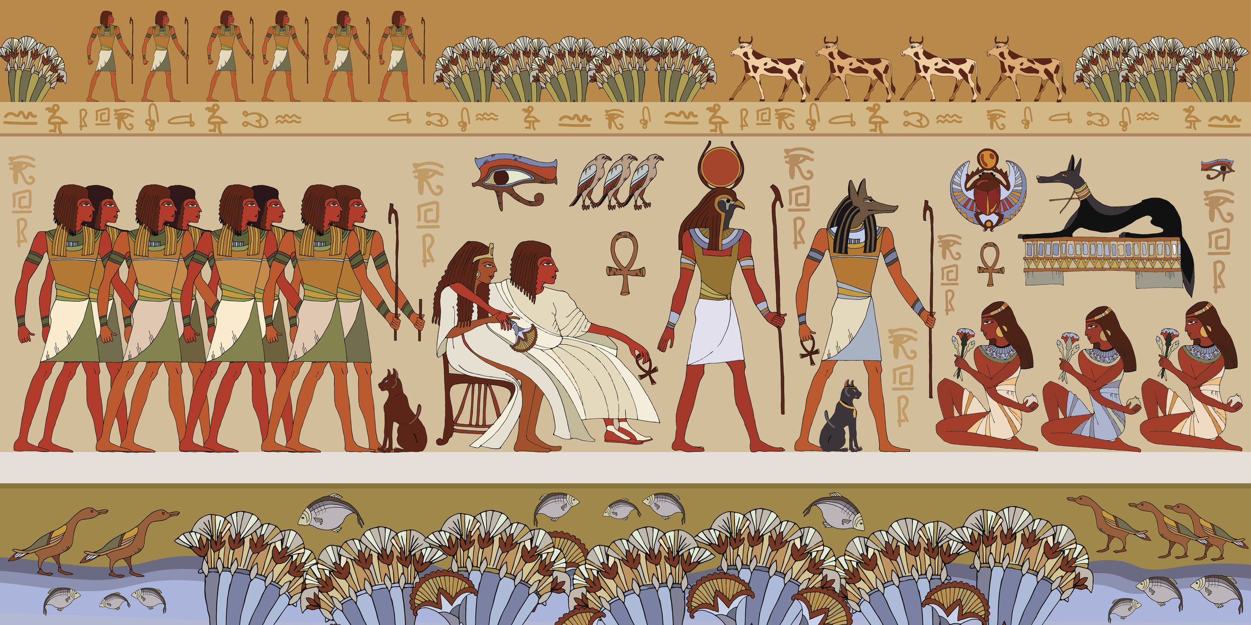 Egyptens begrepp – lektion i historia åk 7,8